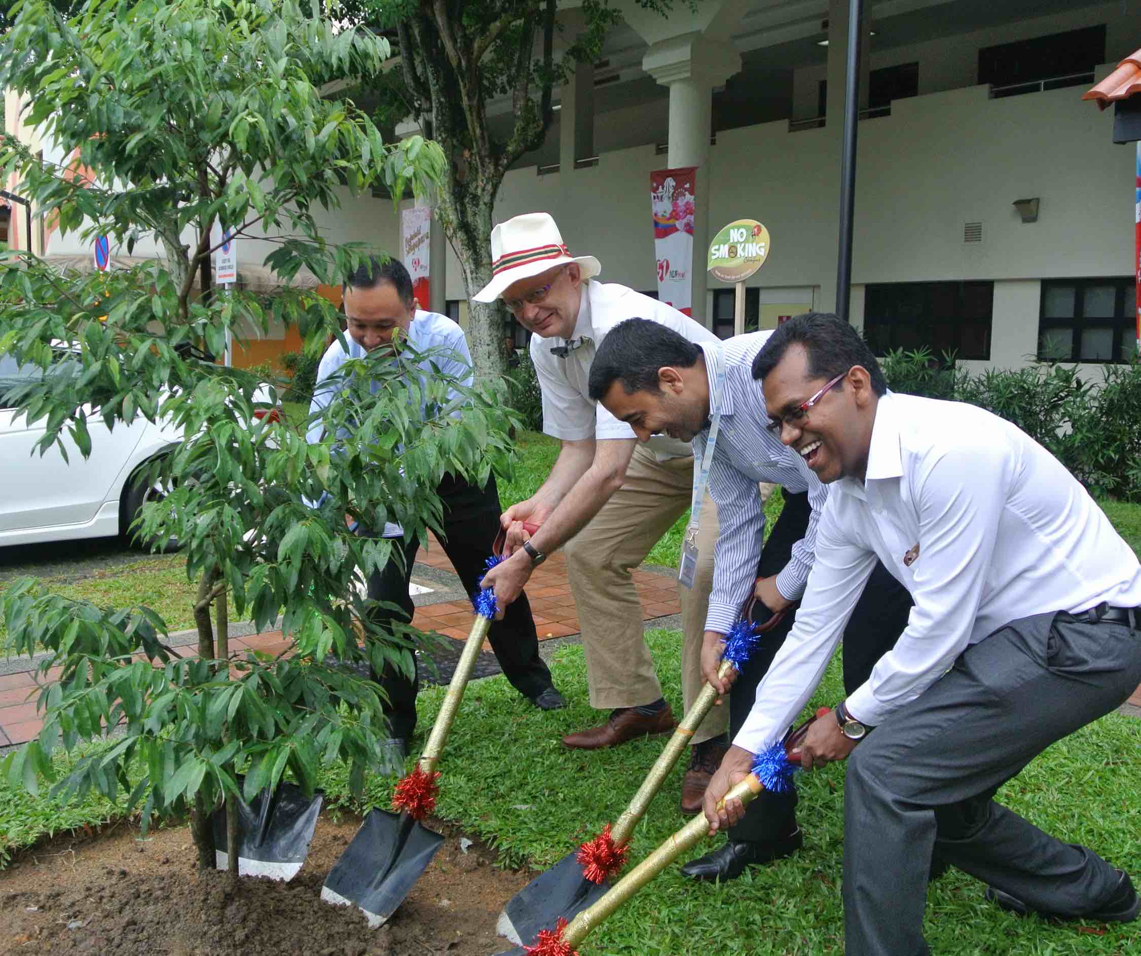 Tree Planting In Singapore Professor David Veale Tree Planting In Singapore Professor David Veale